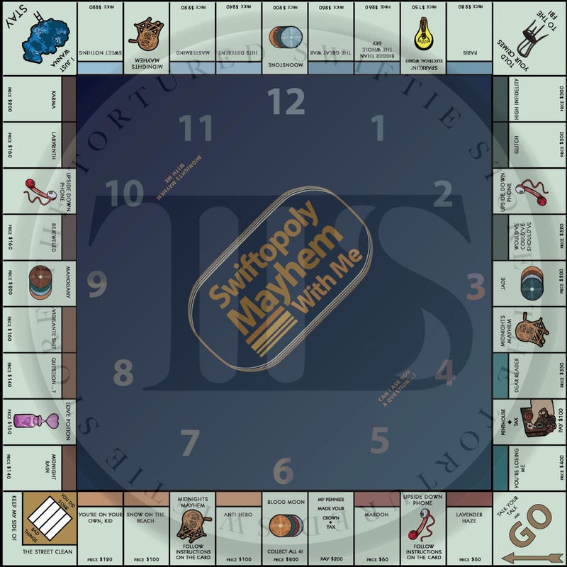 Taylor Swify Monopoly - Etsy