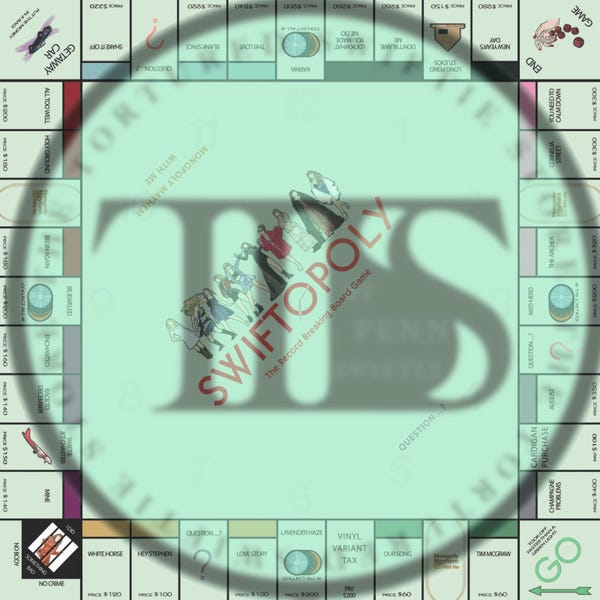 Taylor Swify Monopoly - Etsy