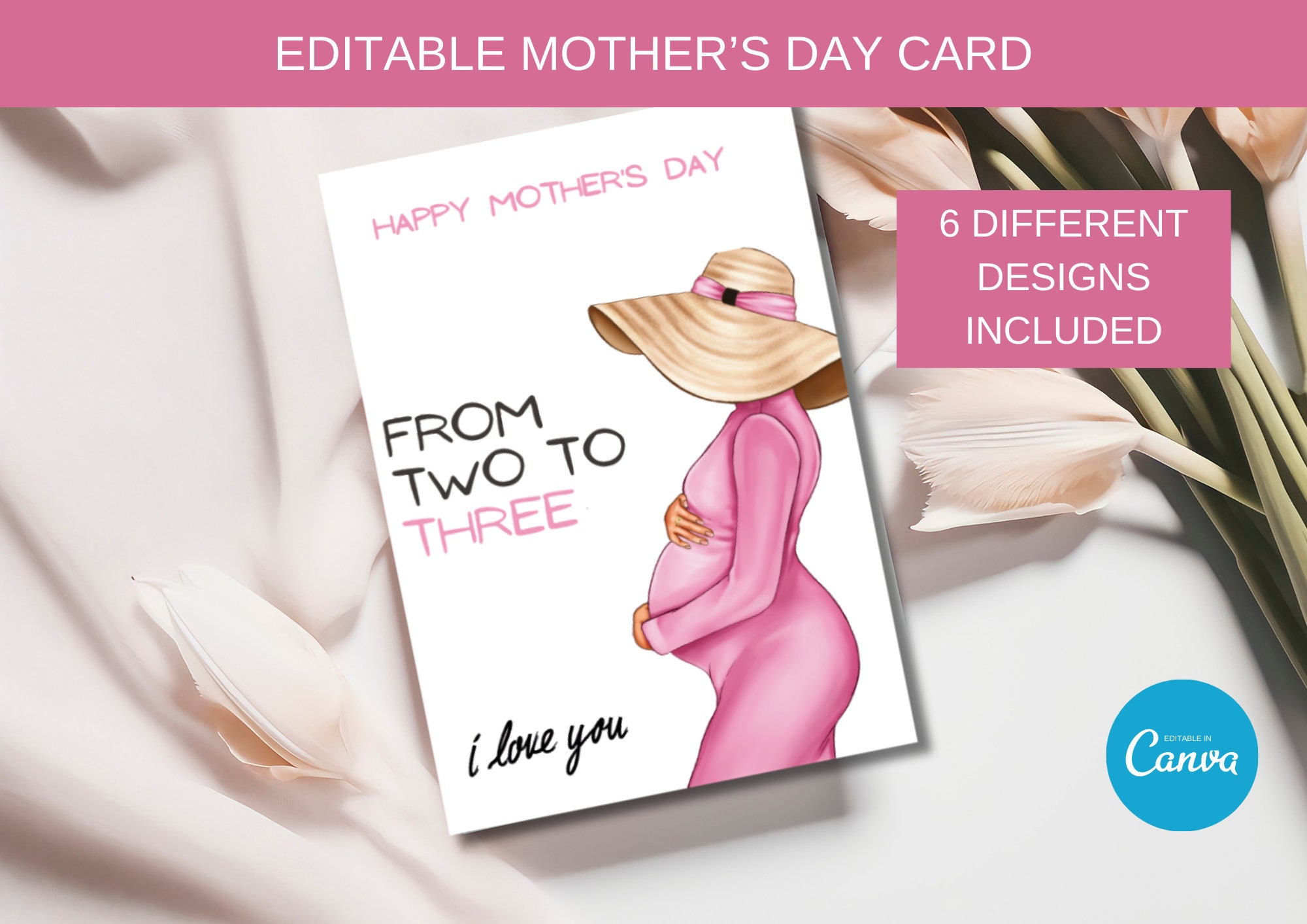 Pregnant Mother's Day Card Message, Family Growth Daycard, Maternal ...