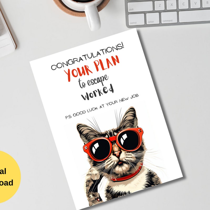 Funny Farewell Card - Etsy