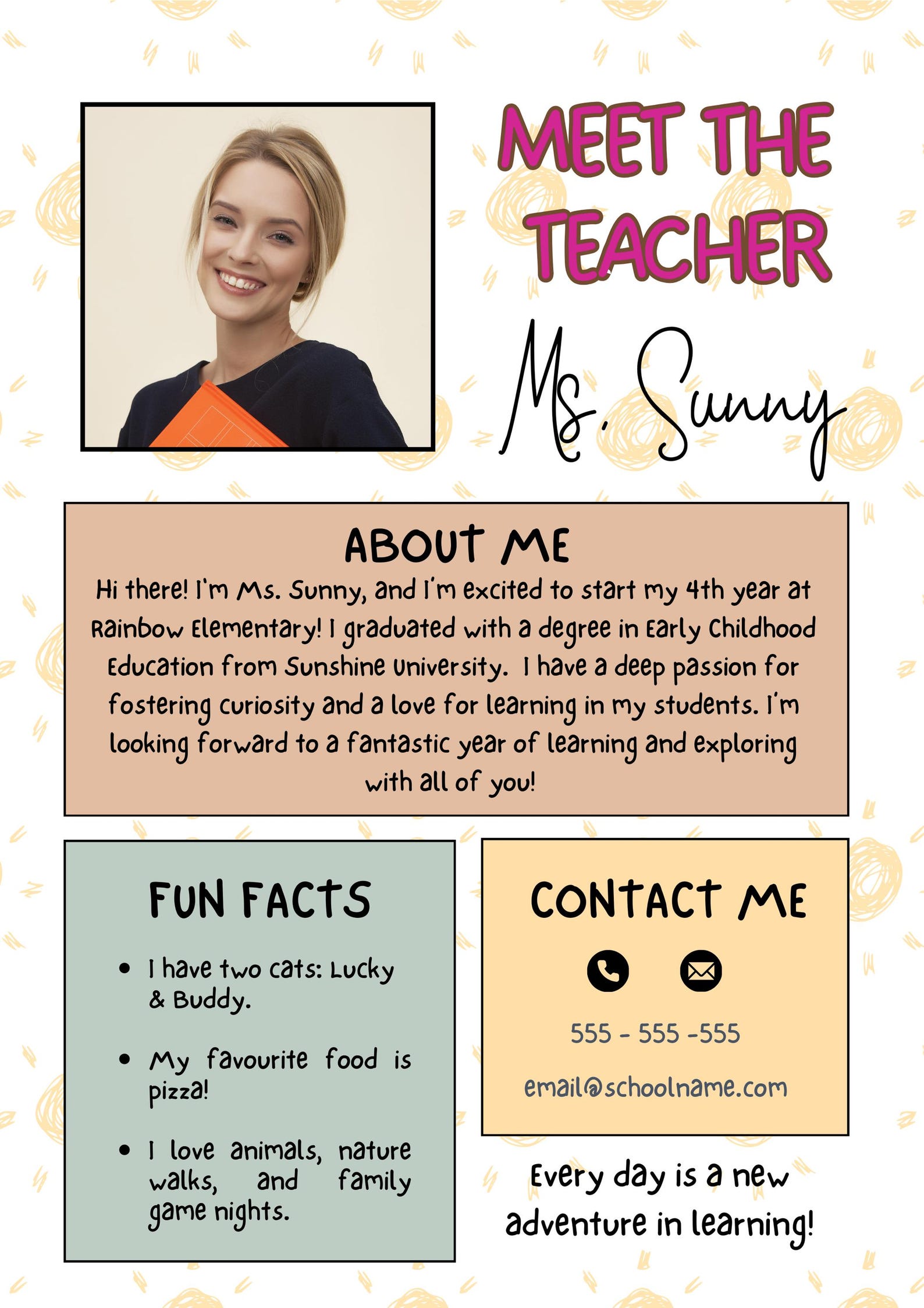 Meet the Teacher Template Bundle, Newsletter, Open House, Boho ...