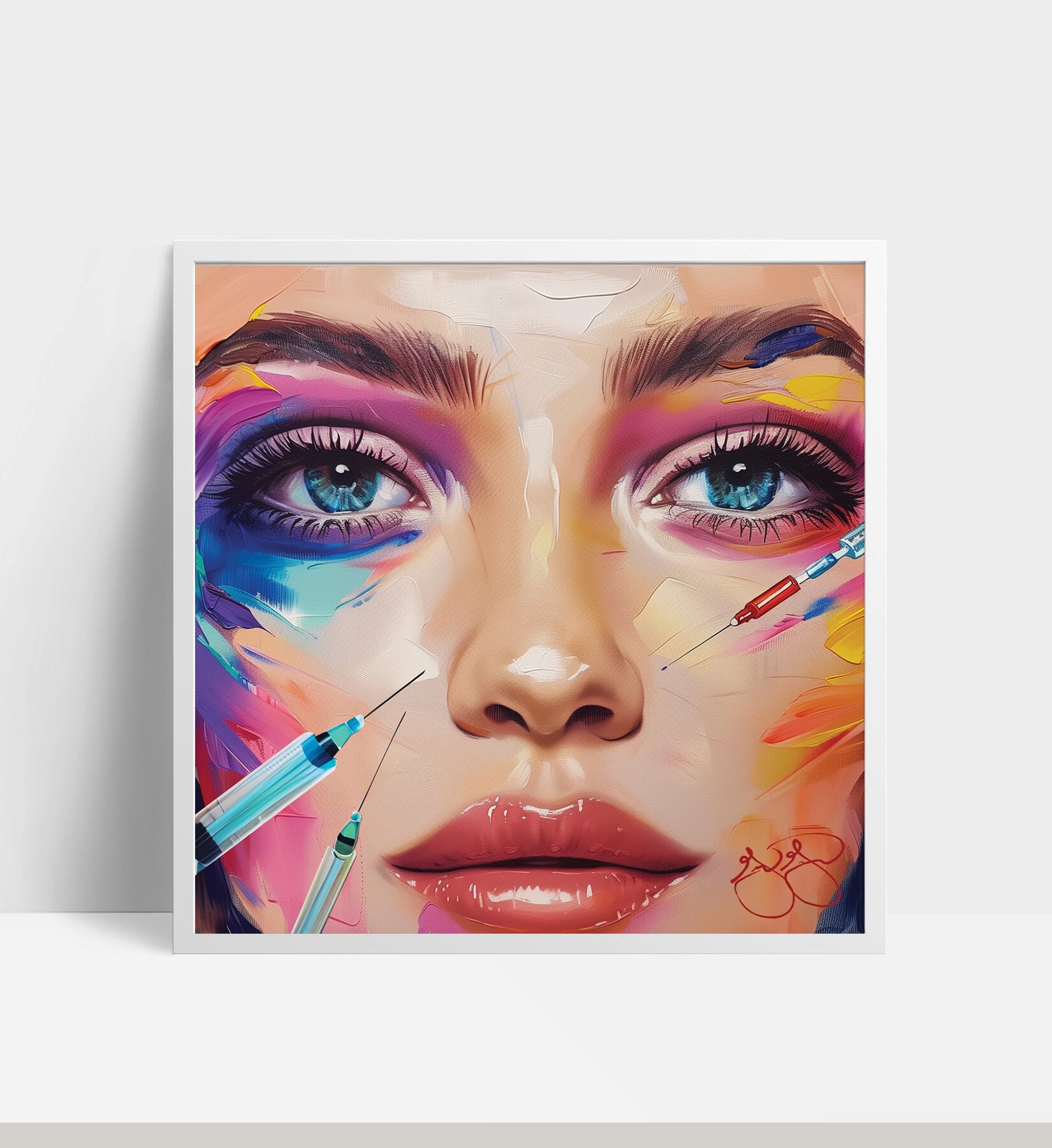 Unique Medspa Aesthetic Art: Aesthetic Vibrant Elegance - One-of-a-kind ...