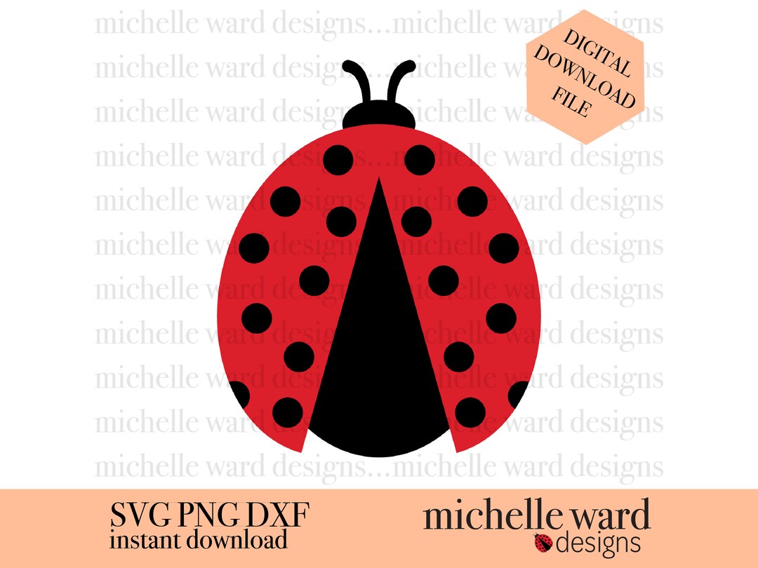 Ladybug SVG: Spring Insect Clipart (digital Download) - Etsy