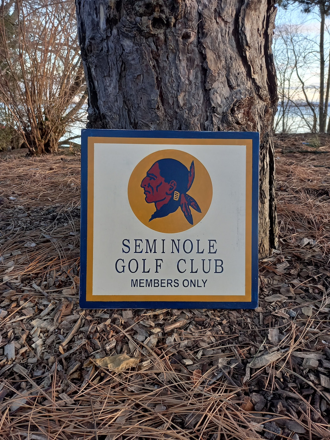 Seminole Golf Club Members Only Sign - Etsy