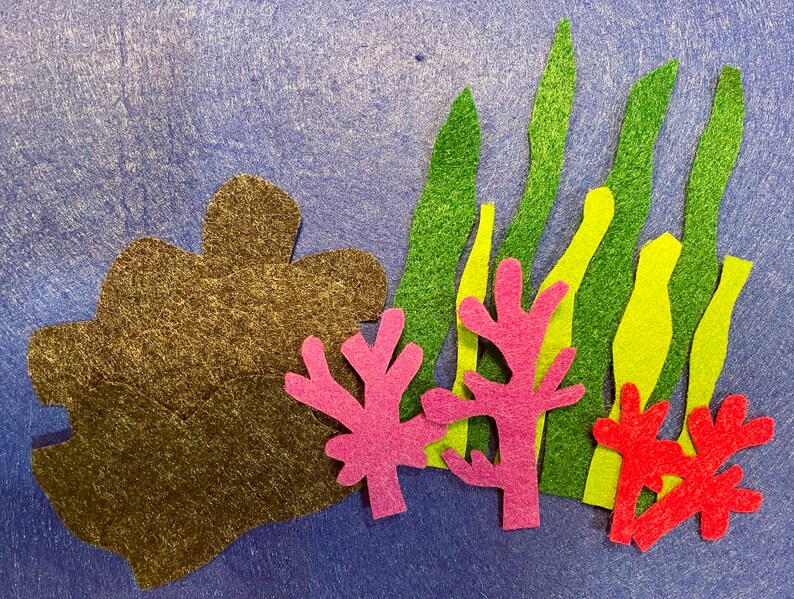 Under the Sea Felt Board Kit - Etsy