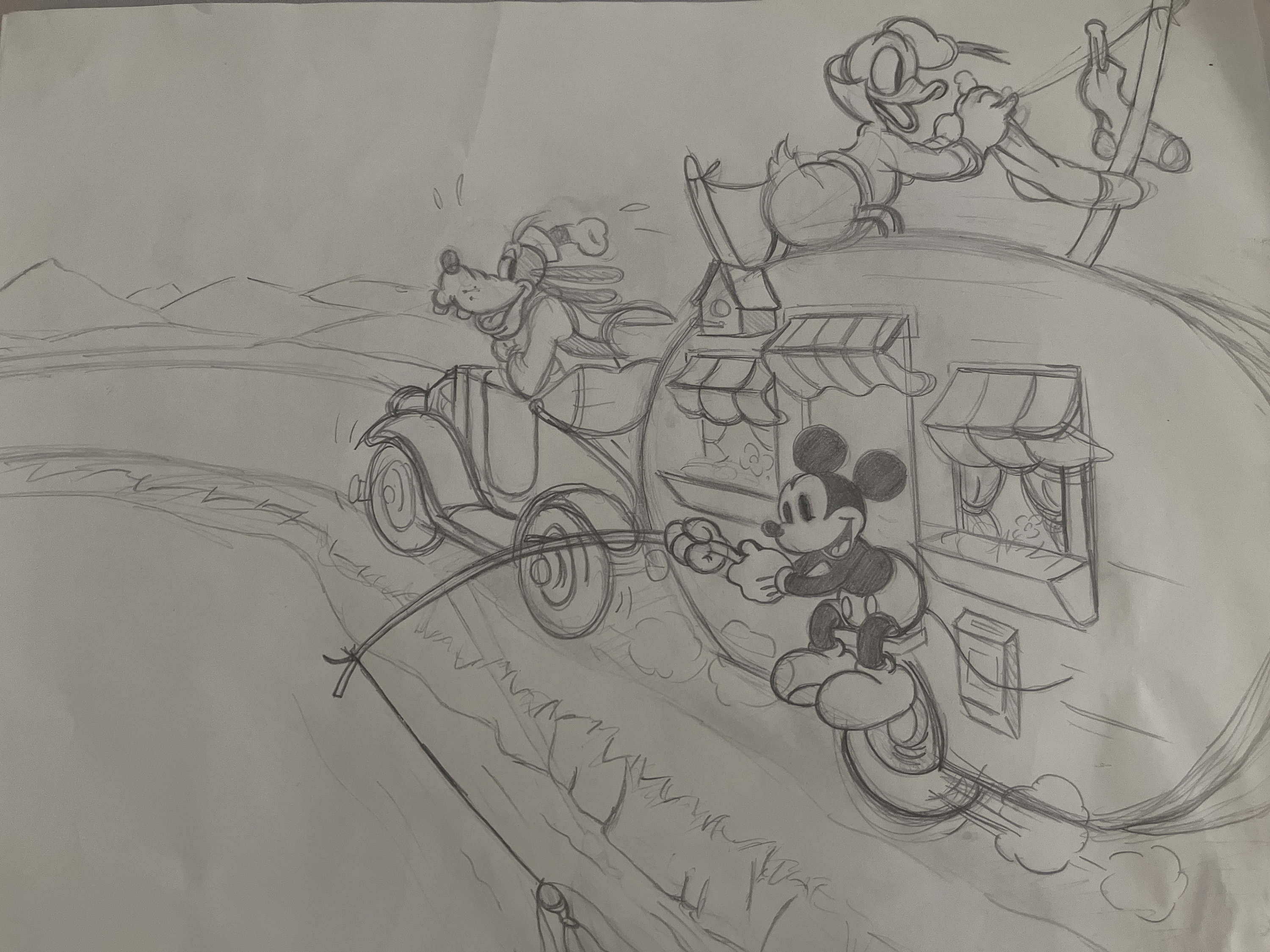 Personalized Cartoon Character by Hand - Etsy