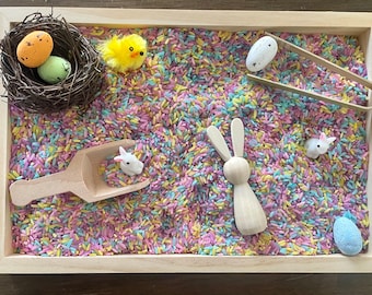 Montessori Easter Sensory Bin Play Kit Sensory Materials Educational - Etsy