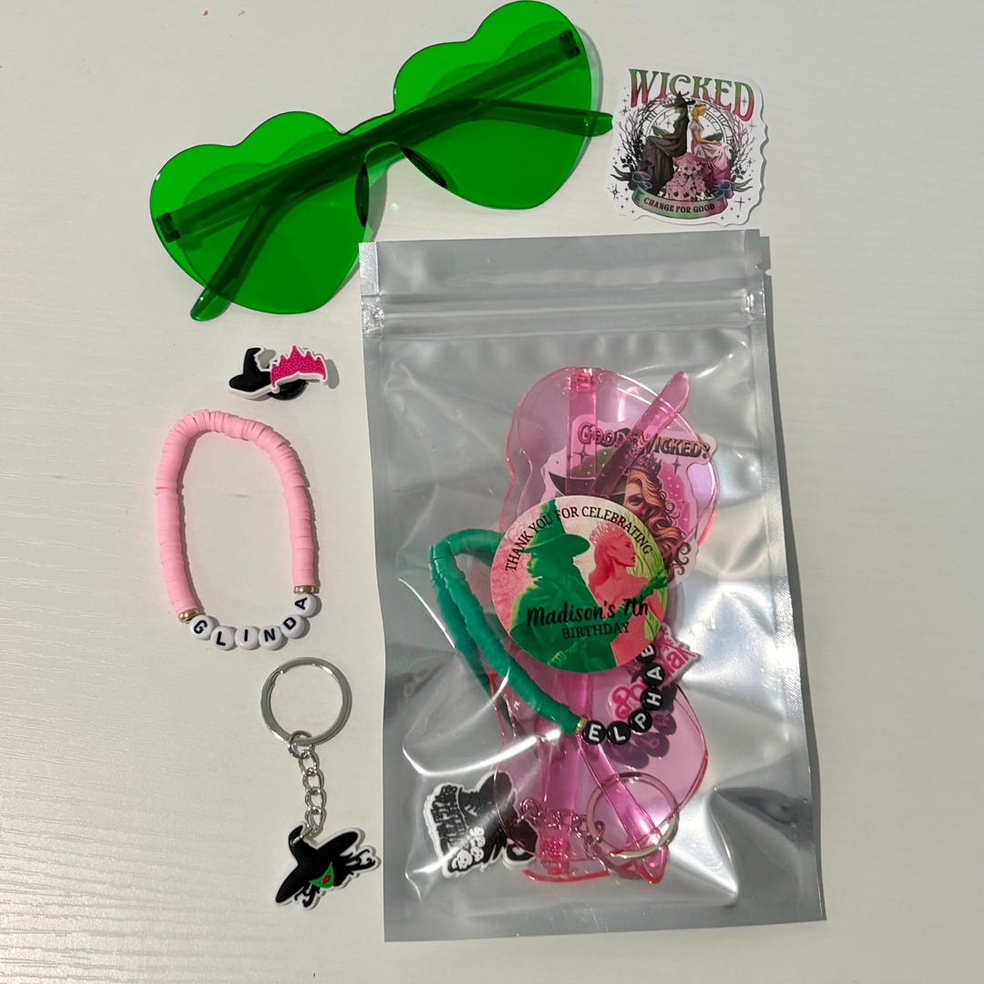 Wicked Themed Party Favor Bags - Etsy