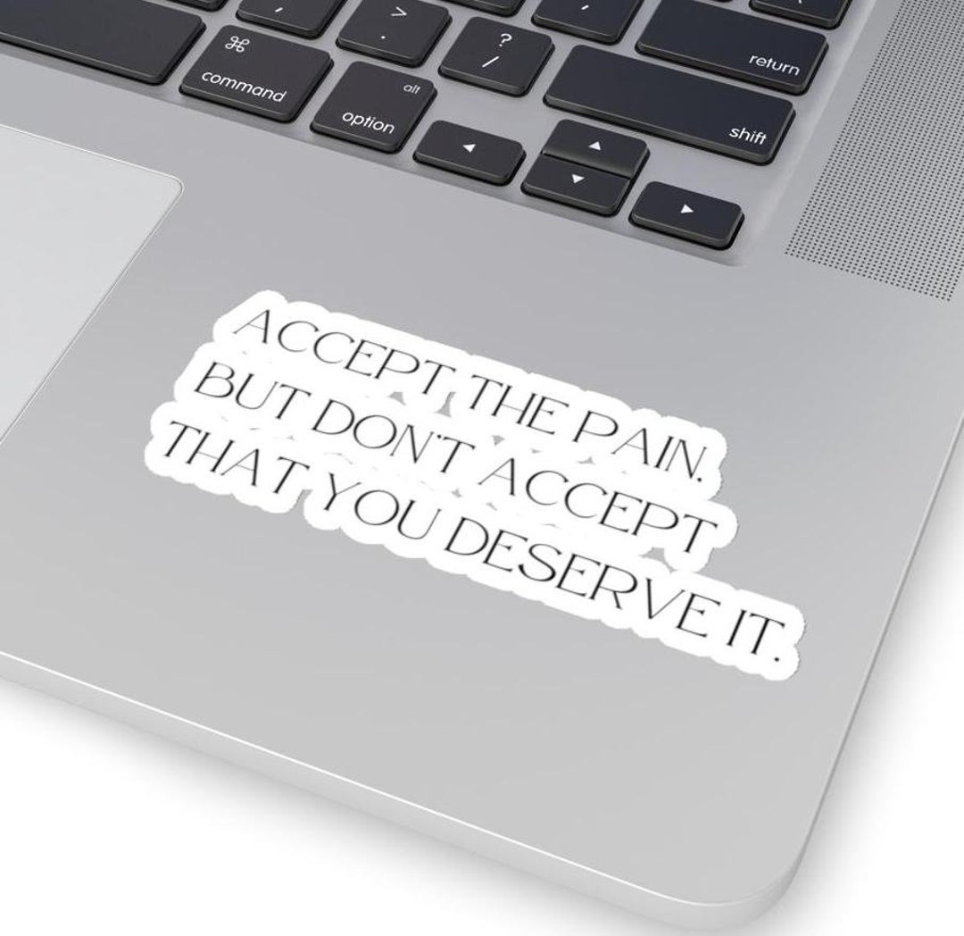 Stormlight Archive Cosmere | Accept the Pain I Shallan Vinyl Decal ...