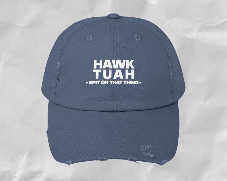 Hawk Tuah Hat Huck Tuah Spit on That Thing Funny Gift Trending Hat ...