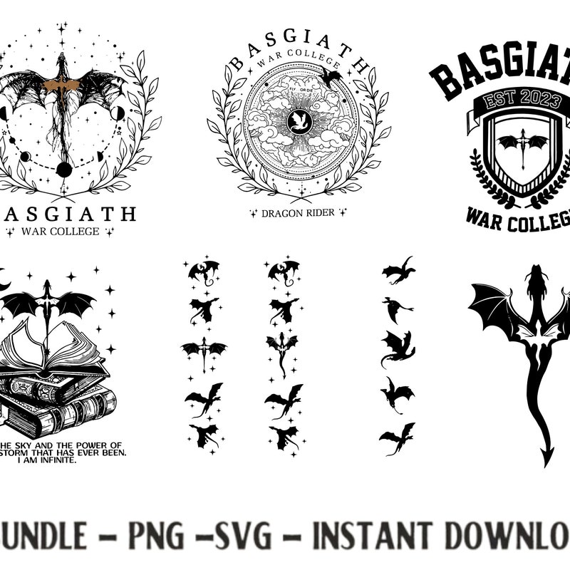 Fourth Wing Svg - Etsy