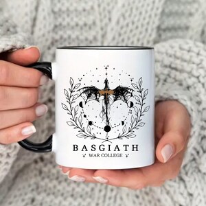 Custom Fourth Wing Cup, Basgiath Personalized Mug, Fourth Wing Fans ...
