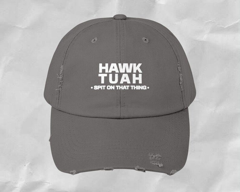 Hawk Tuah Hat Huck Tuah Spit on That Thing Funny Gift Trending Hat ...