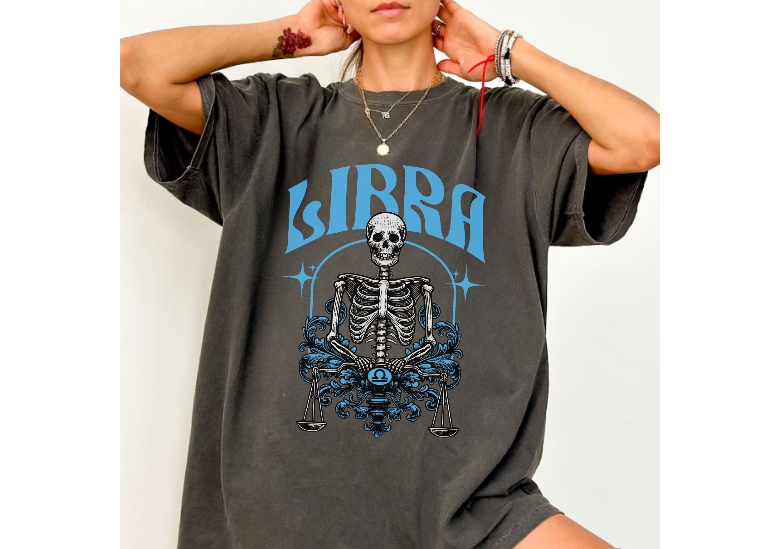 Zodiac Skeleton Skull Bundle - Horoscope PNG SVG - Zodiac Printable ...