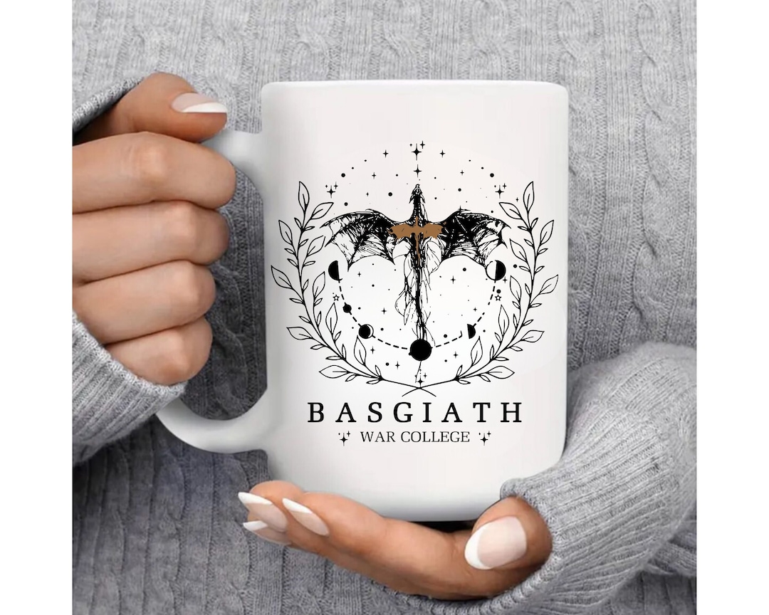 Custom Fourth Wing Cup, Basgiath Personalized Mug, Fourth Wing Fans ...