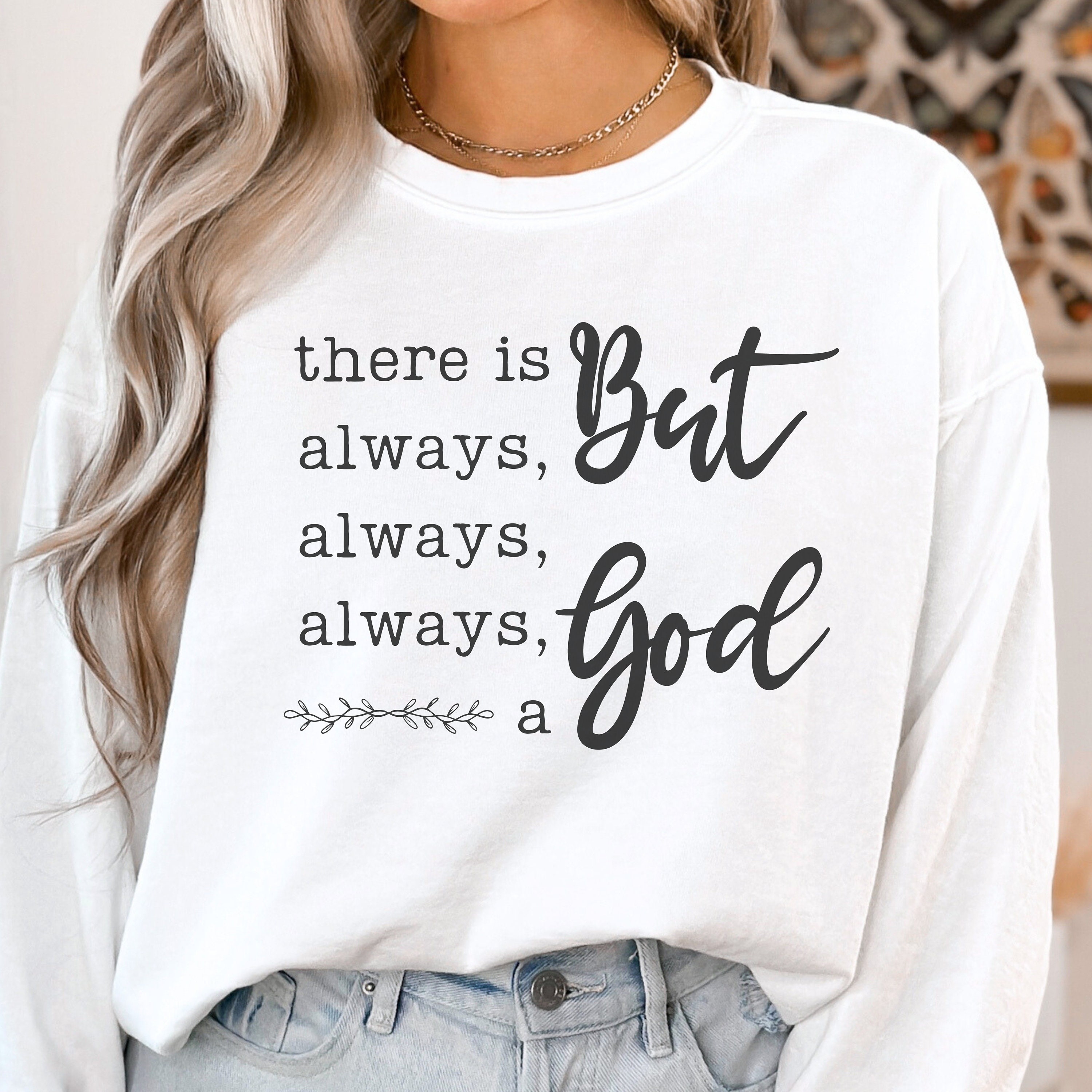 But God PNG, but God Shirt, Created With a Purpose, Christian Png ...