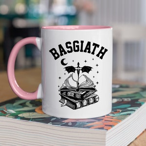 Custom Fourth Wing Cup, Basgiath Personalized Mug, Fourth Wing Fans ...
