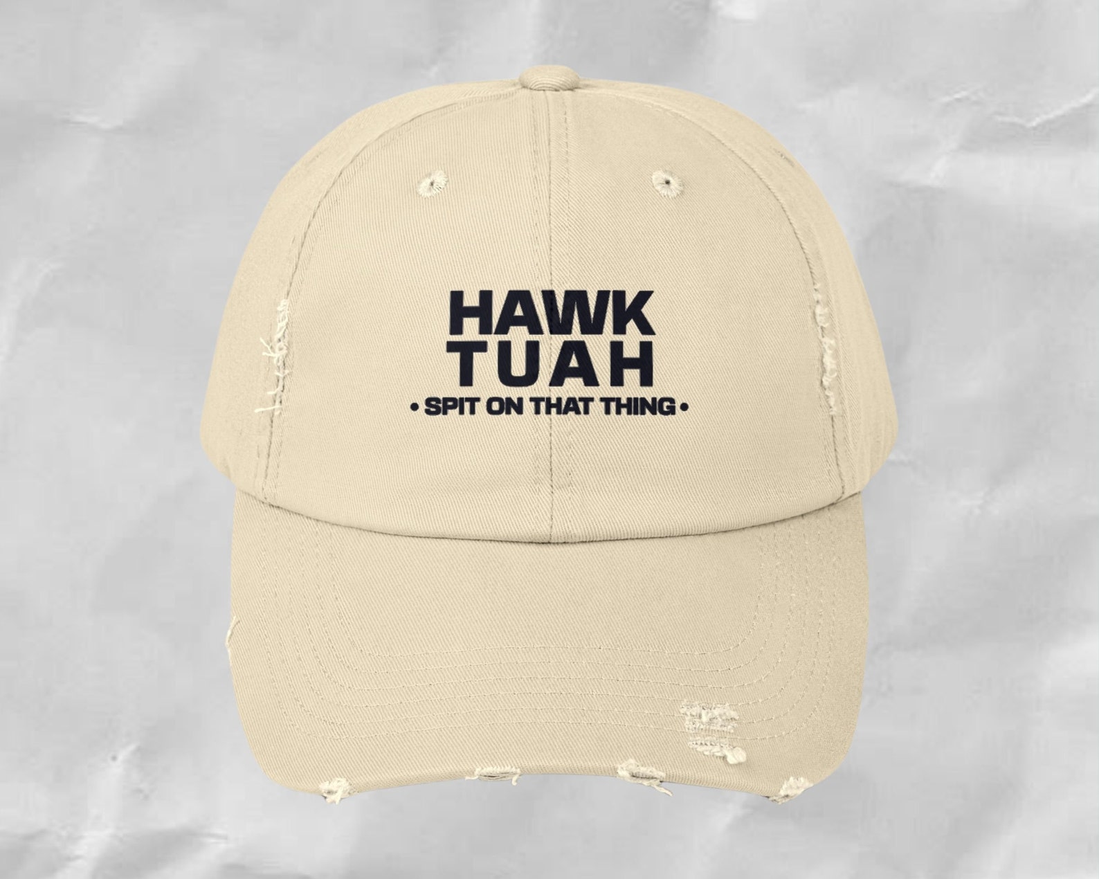 Hawk Tuah Hat Huck Tuah Spit on That Thing Funny Gift Trending Hat ...