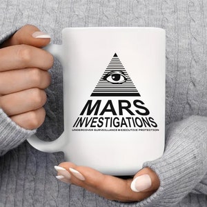 Veronica Mars Logo Mug - Marshmallows Fans, Fan Girl Gift, Cool Gifts ...