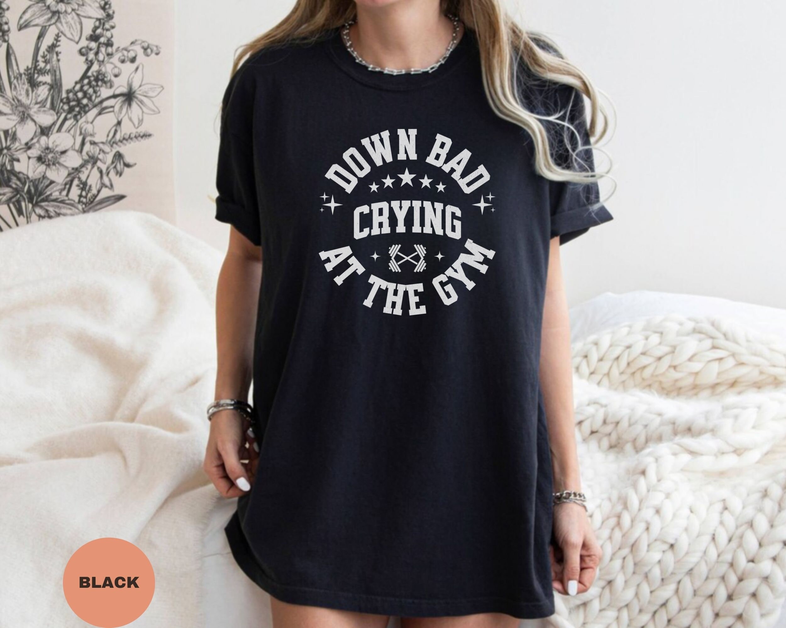 Down Bad Crying at the Gym Comfort Colors Shirt Swifties Shirt Swifties ...