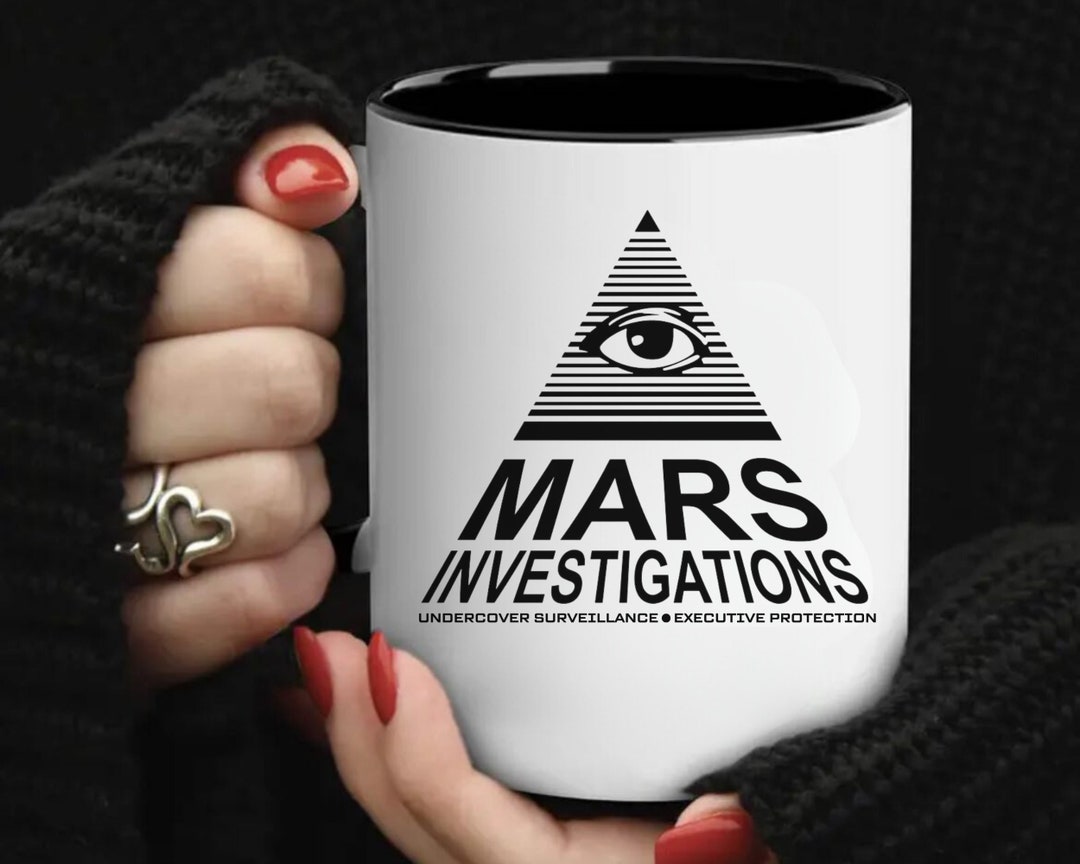 Veronica Mars Logo Mug - Marshmallows Fans, Fan Girl Gift, Cool Gifts ...
