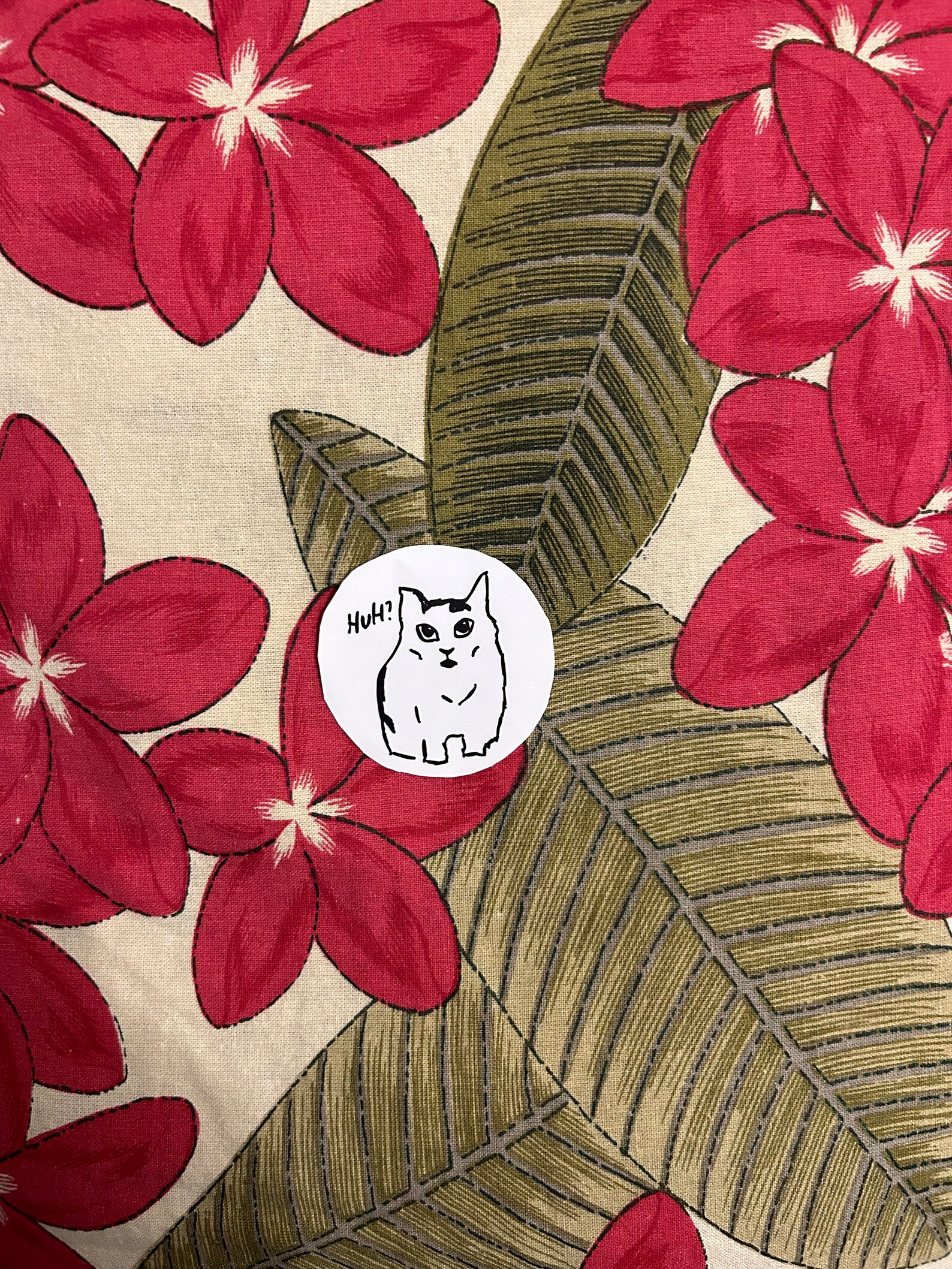 Huh Cat Meme Sticker L Cat Sticker L Cat Meme L Laptop Cat Sticker L ...