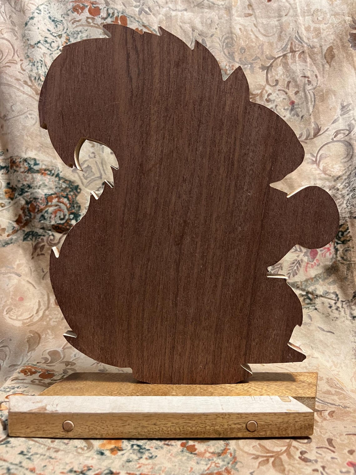 Squirrel Nut Intarsia Wood Table Top Home Decor Figurine - Etsy