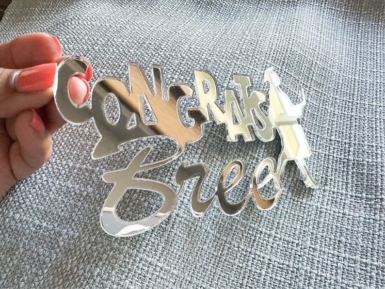 Graduation Cake Topper, Grad Cap Topper, Class of 2024 Graduate ...