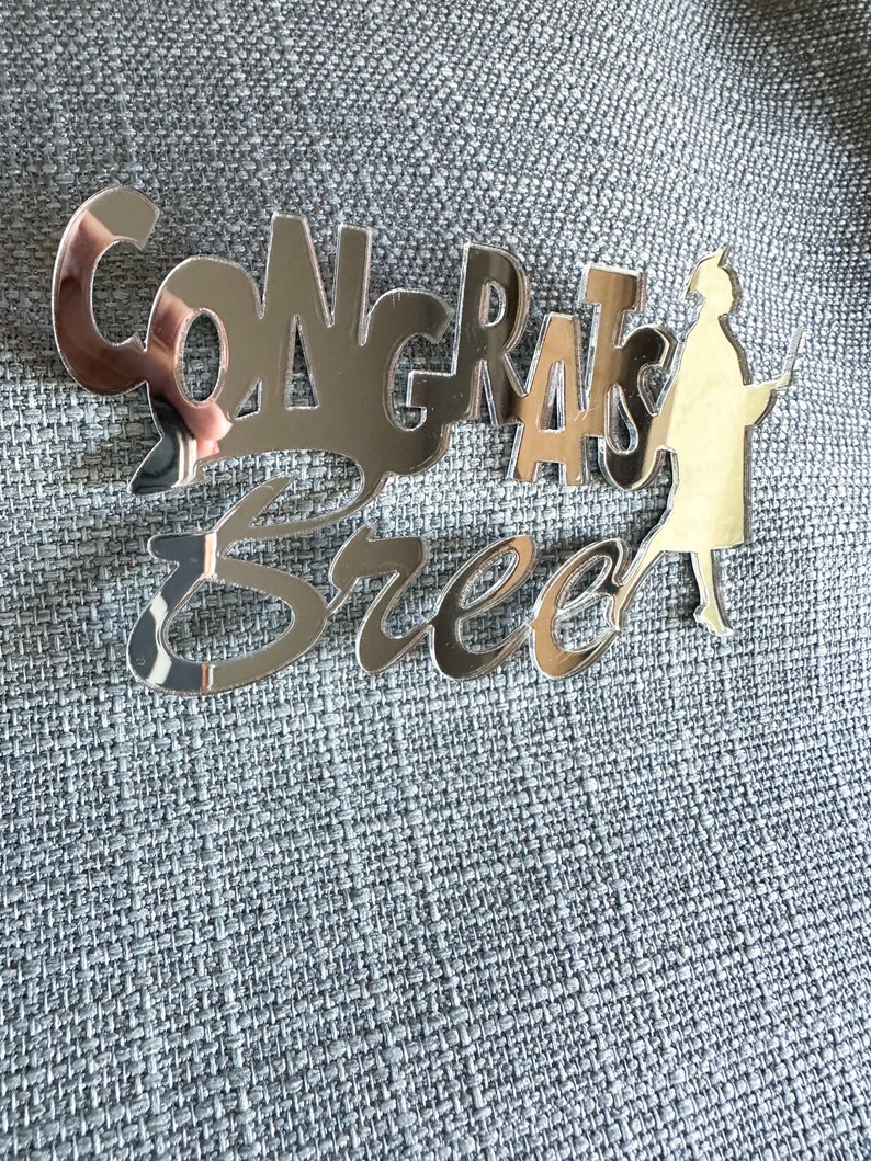 Graduation Cake Topper, Grad Cap Topper, Class of 2024 Graduate ...