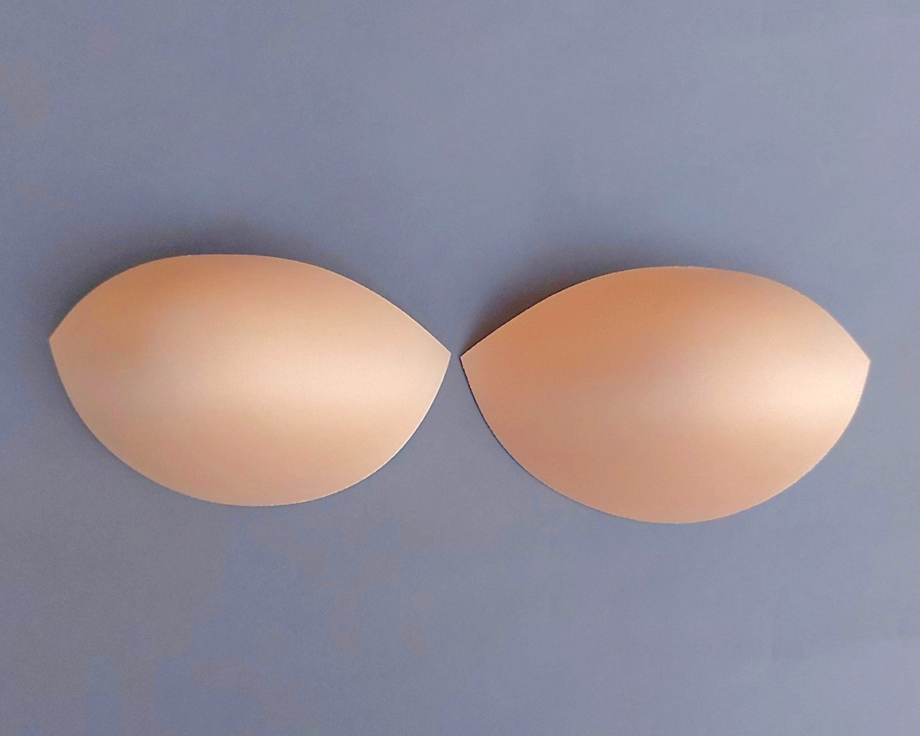 Foam Bra Inserts Non-push up Pads for Enhanced Comfort Molded Bra Cups ...