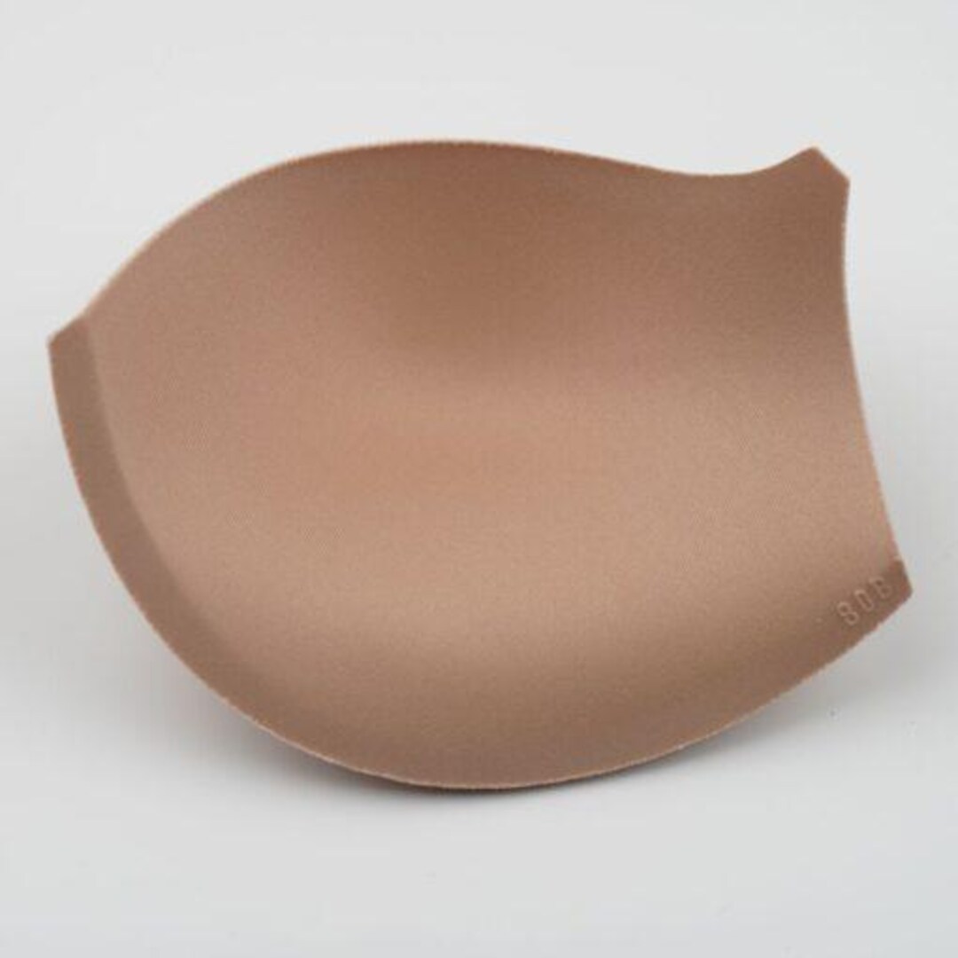Nude Solid Balconette Foam Bra Inserts Pads Big Gel Push up Double Push ...