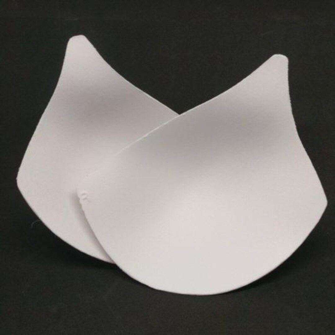 White Lingerie Cups Moderate Push-up Shoulder Strap Ledge Foam Bra ...