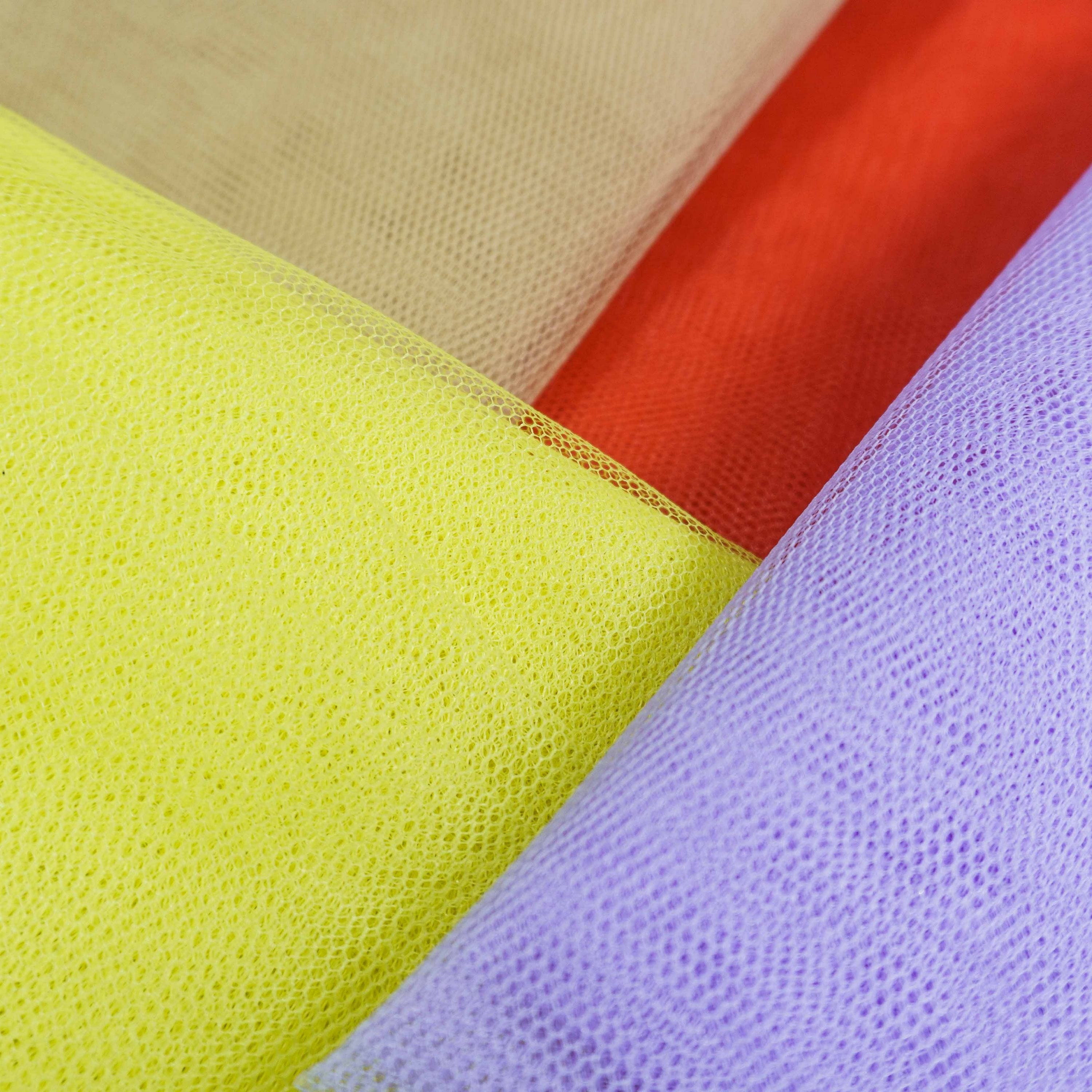 Hard Net Crinoline Fabric 70"/ 180 Cm WIDE 42 COLORS Petticoat Fabric ...