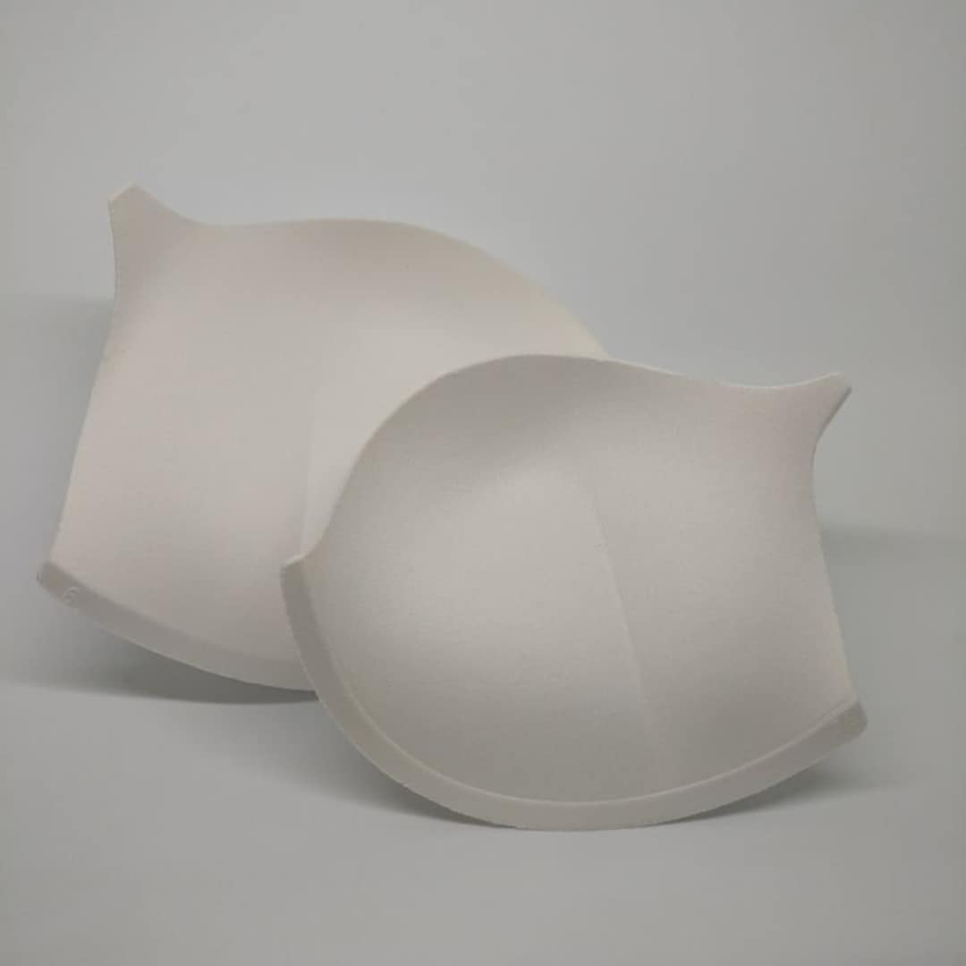 White Solid Balconette Foam Bra Inserts Pads Big Push up Double Push up ...