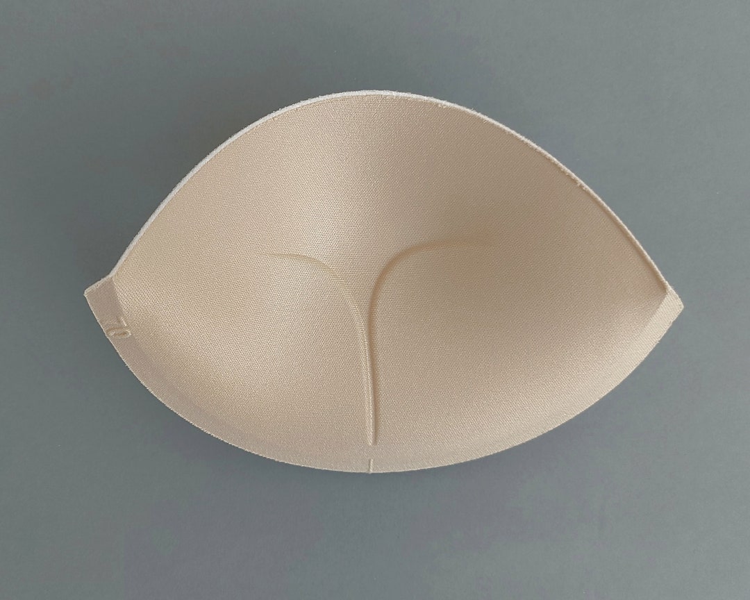 Balconette Foam Bra Inserts Pads Push up Molded Bra Cups Lingerie Bra ...