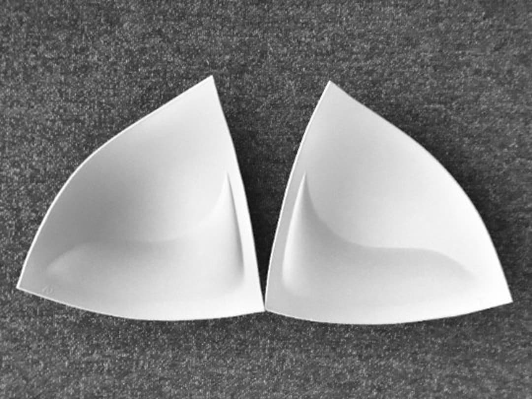 Professional Removeable Triangle Beige Push-up Padding Triangle Foam ...
