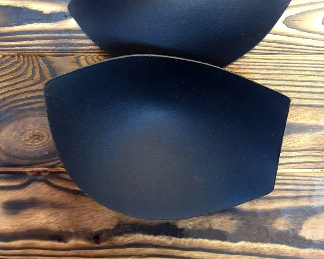 High-quality Black Foam Bra Inserts Pads Push-up Molded Bra Cups ...