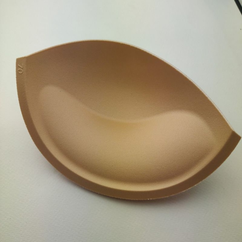 Balconette Foam Bra Inserts Pads Push up Molded Bra Cups for Lingerie ...