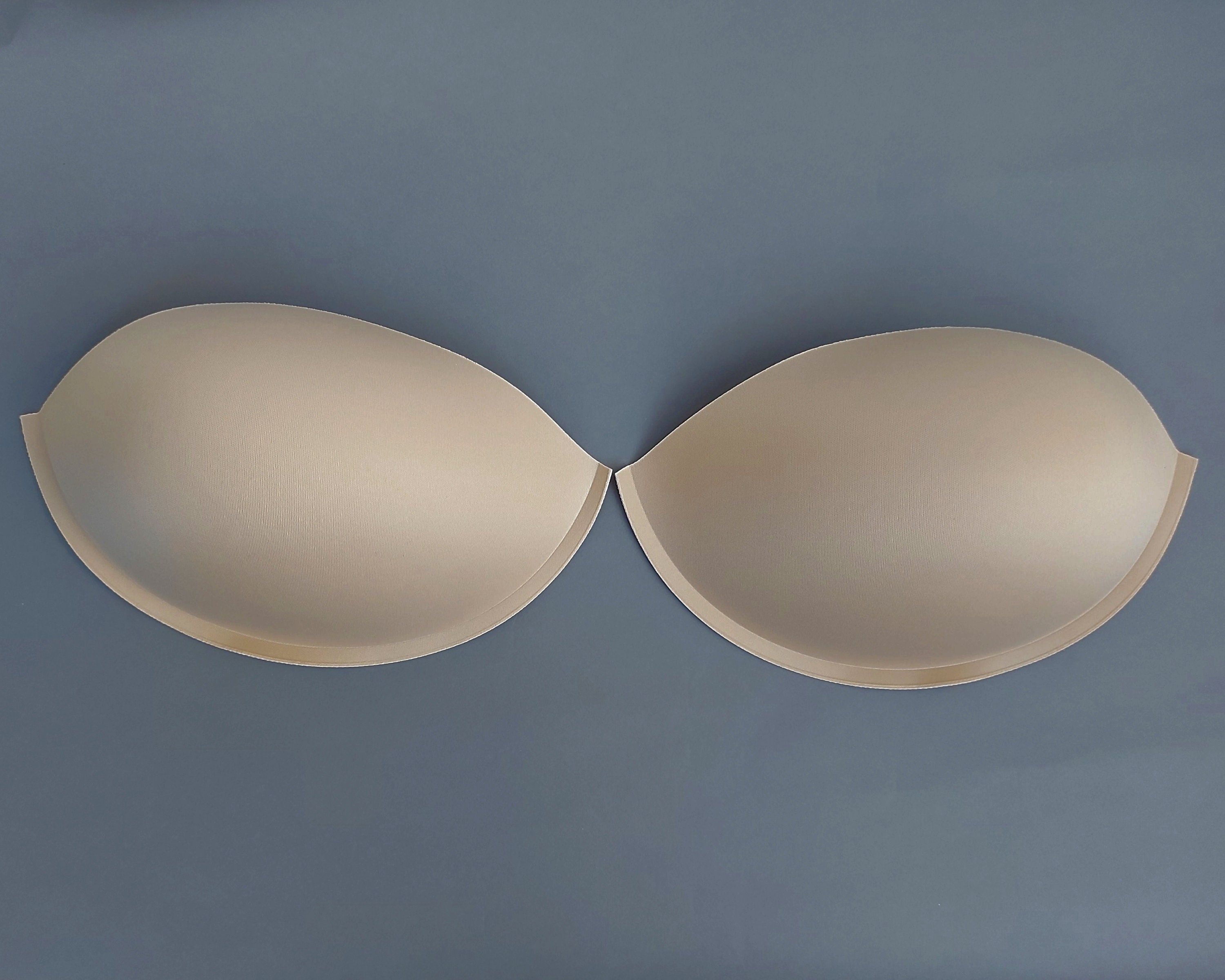 Balconette Foam Bra Inserts Pads Big Sizes Molded Bra Cup Lingerie ...