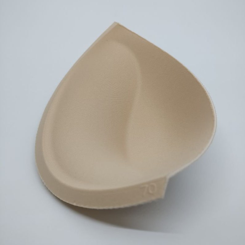 Balconette Foam Bra Inserts Pads Push up Molded Bra Cups for Lingerie ...
