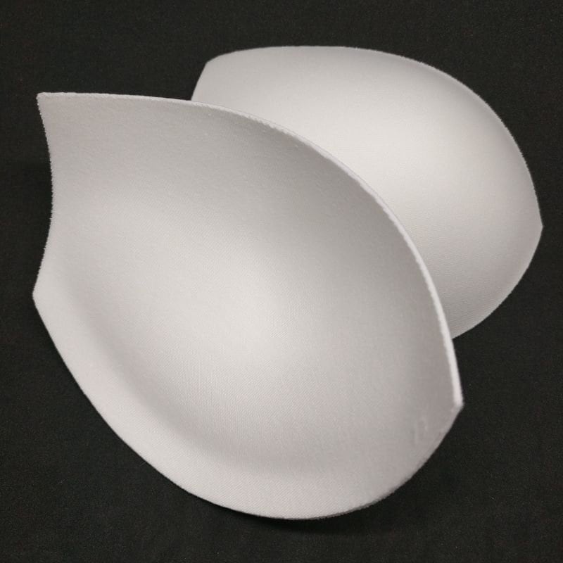 High-quality Ivory Foam Bra Inserts Pads Push-up Molded Bra Cups ...