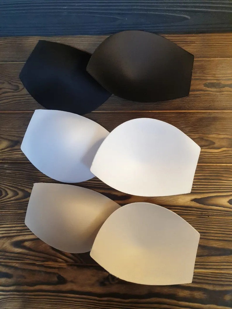 High-quality Nude Foam Bra Inserts Pads Push-up Molded Bra Cups ...