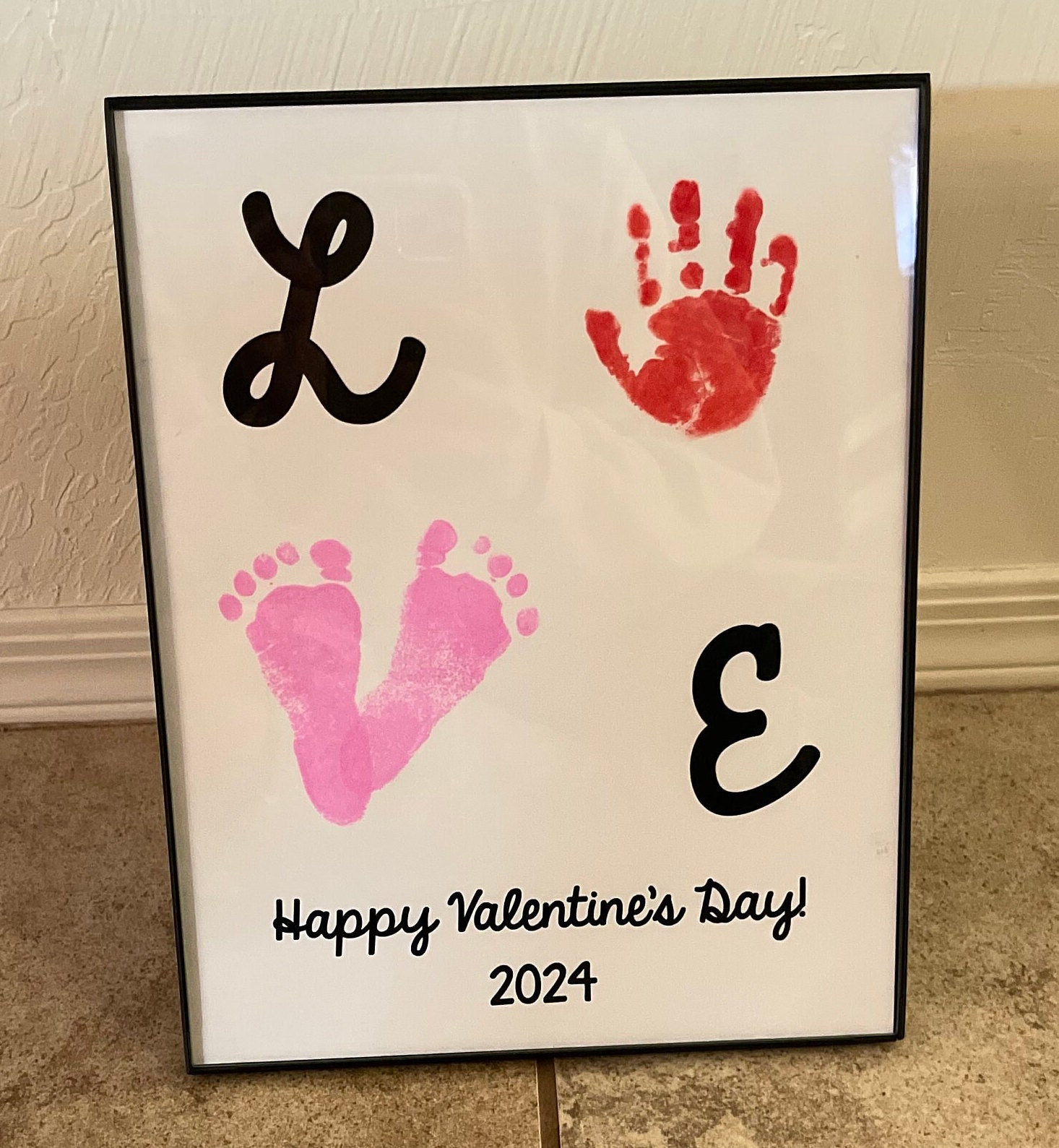 Valentine's Day Handprint Craft for Kids Digital File - Etsy