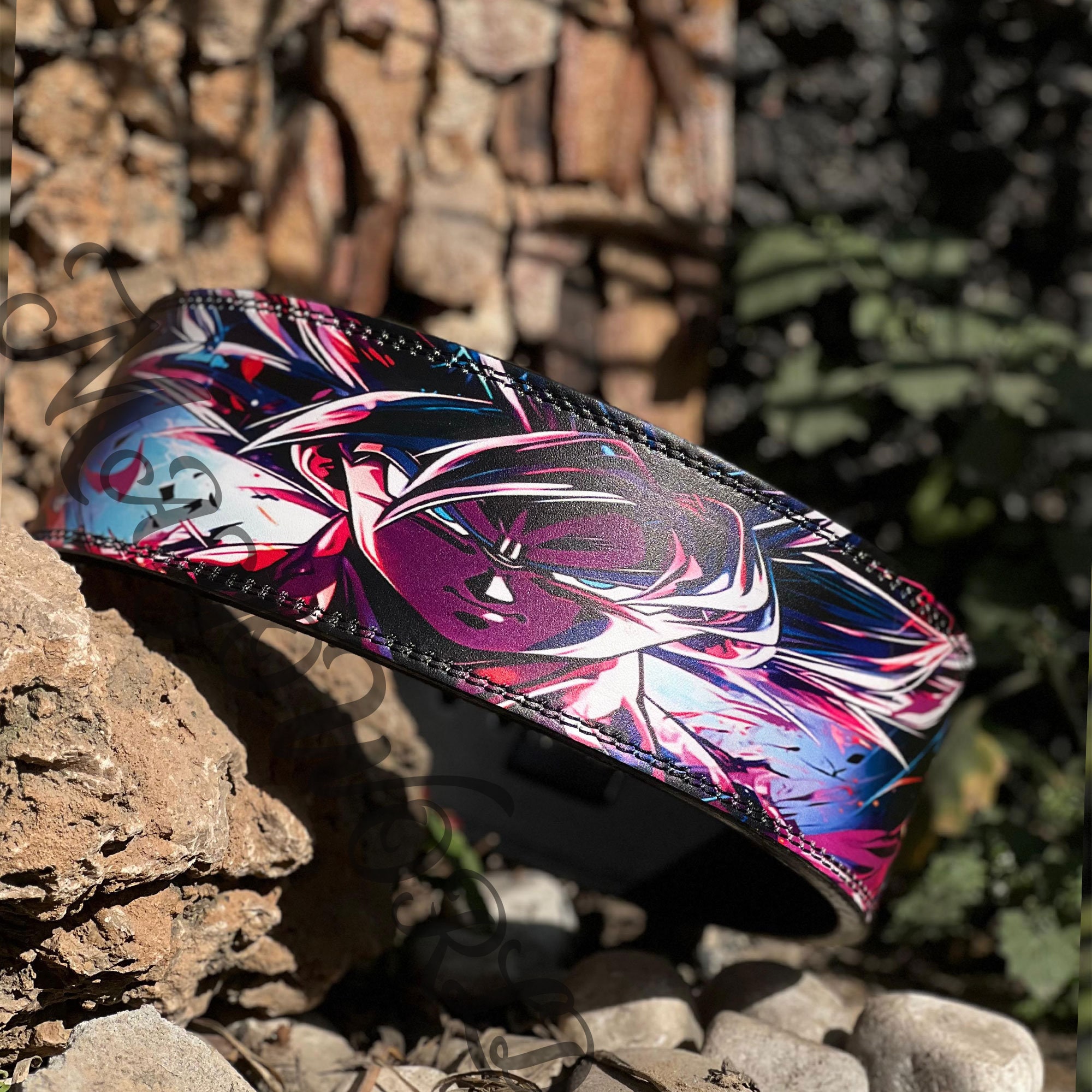 Goku Anime Belt|goku Ultra Instinct Belt|powerlifting Custom Lever Belt ...