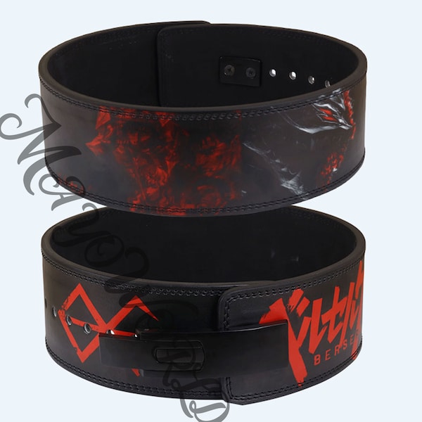 Berserk Anime Lever Belt - Etsy