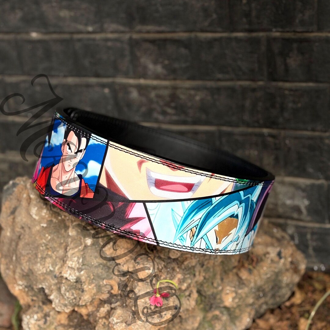 Goku Anime Belt, Goku Ultra Instinct Belt, Powerlifting Custom Lever ...