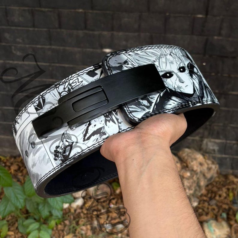 One Punch Man Saitama Anime Lever Belt | Powerlifting Belt | Saitama ...