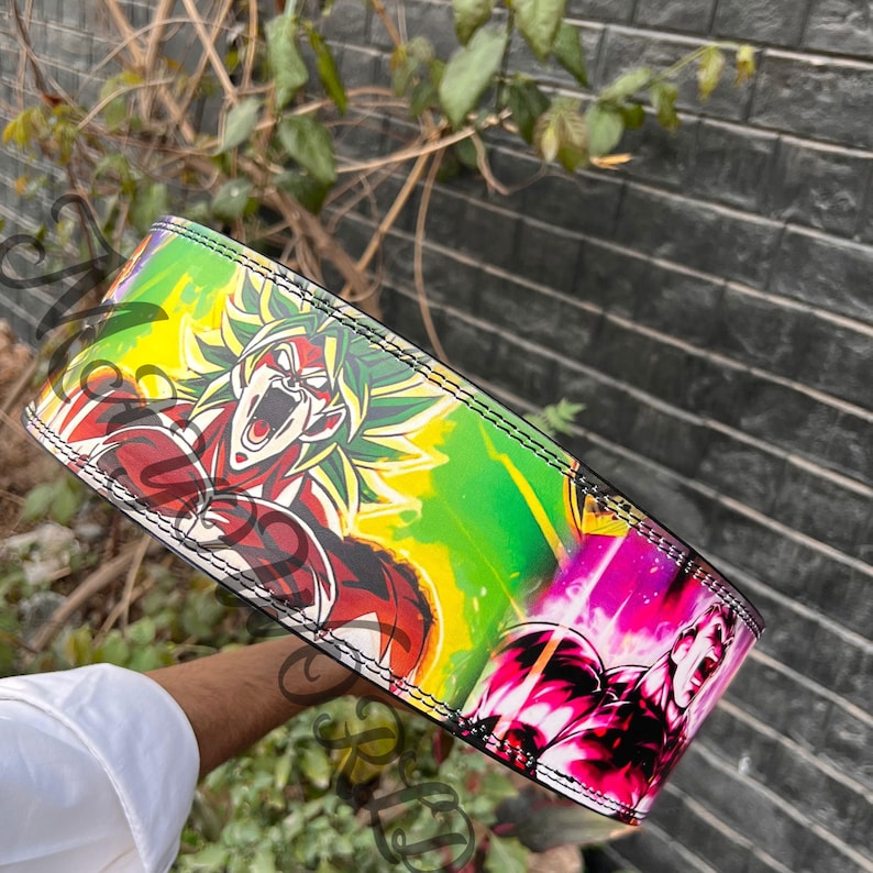 Dragon Ball Z Anime Lever Belt | Powerlifting Belt | Goku Lever Lifting ...