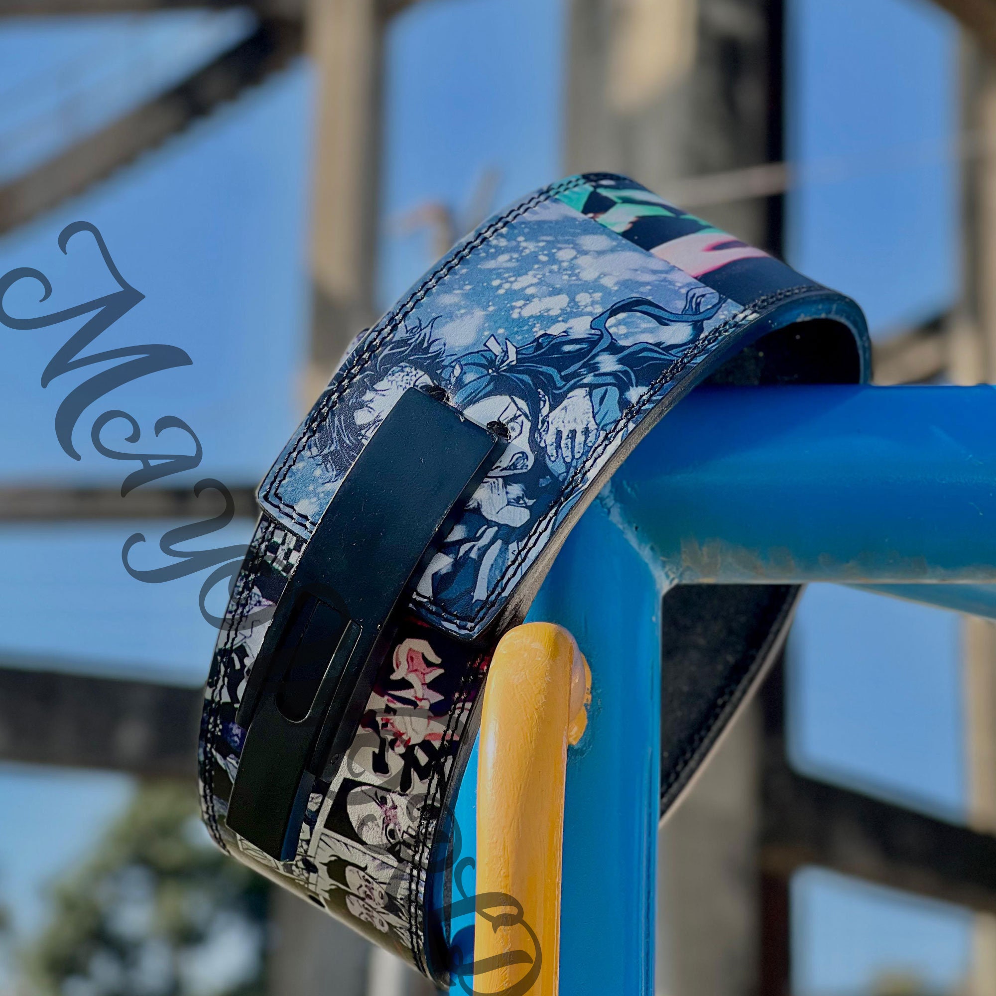 Nezuko Kamado Belt Anime Lever Belt Powerlifting Custom Lever Belt ...