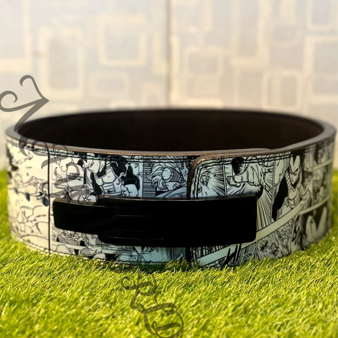Vegeta Anime Belt Goku Ultra Instinct Belt Powerlifting Custom Lever ...